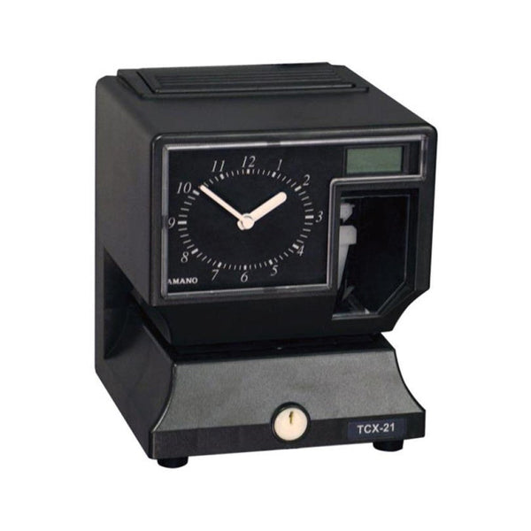 AMATCX21 AMANO TCX-21 ELECTRIC TIME CLOCK – Ampuproducts