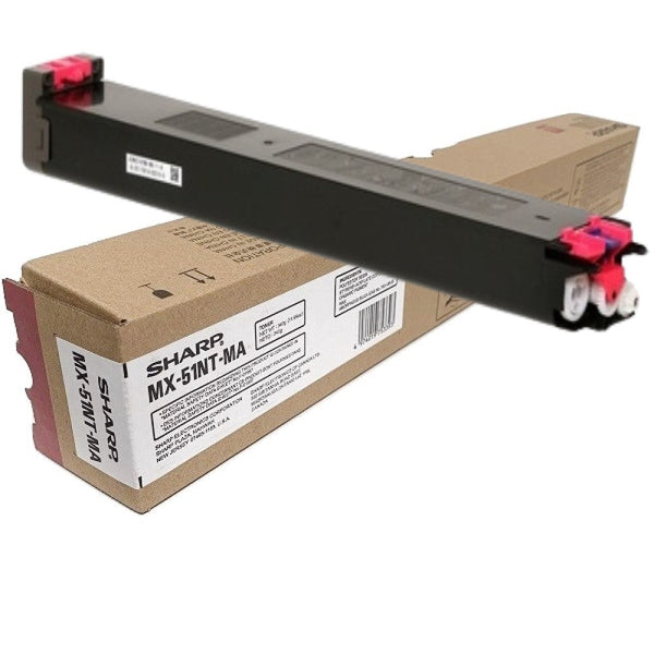 GENUINE SHARP MX51NTMA MAGNETA TONER CARTRIDGE – Ampuproducts